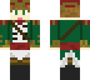 Nutcracker warrior boy #1 | Minecraft Skin