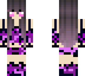 Obsidian Girl | Minecraft Skin