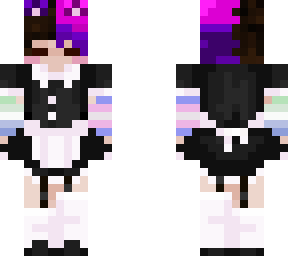 Purple-pink uwu | Minecraft Skin