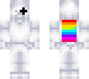 rainbow darkness light steve | Minecraft Skin