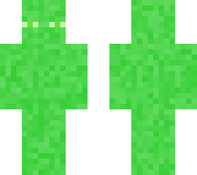 Slime Enderman | Minecraft Skin