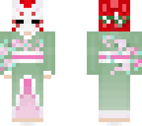 Tamara in a Kimono | Minecraft Skin