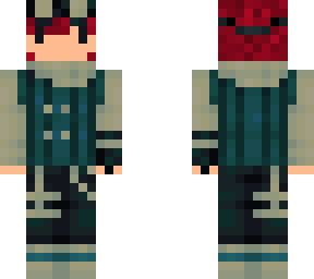 warden man (base by BokettoBases | Minecraft Skin