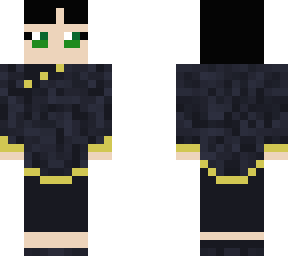 black and gold | Minecraft Skin