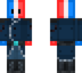 France ball revolution | Minecraft Skin