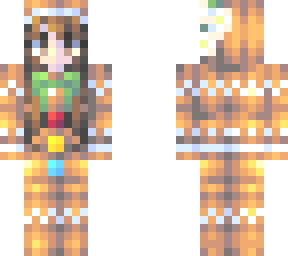 Gingerbread Man (Girl) | Minecraft Skin