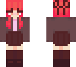 Red hair // | Minecraft Skin