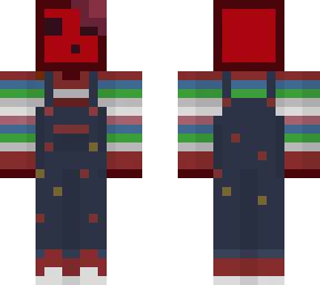 Red Slime Chucky | Minecraft Skin