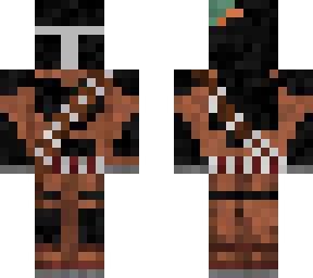 black armor Mando/Star Wars/Mandalorian | Minecraft Skin