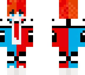 Blue and red | Minecraft Skin