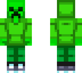Creeper in Hoodie Hive Style | Minecraft Skin