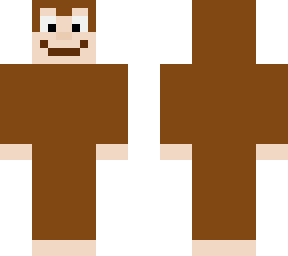 curious george | Minecraft Skin