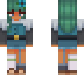 Extroverted Mint | Minecraft Skin