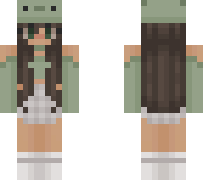 green axo skin | Minecraft Skin
