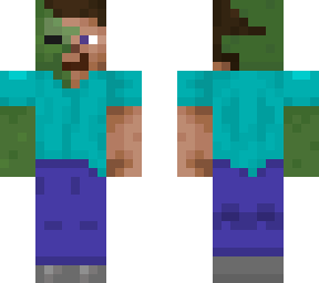 half zombie | Minecraft Skins