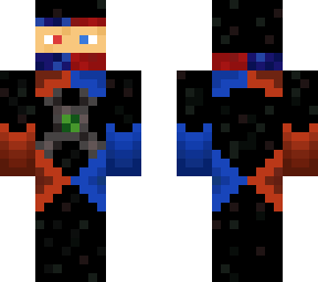 Ice and Fire ninja 3 | Minecraft Skin