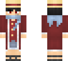Monkey D. Luffy Alabasta (Haki Eyes) | Minecraft Skin