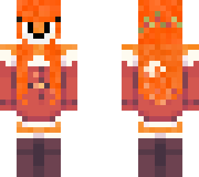 Mrs.Christmas fox | Minecraft Skin