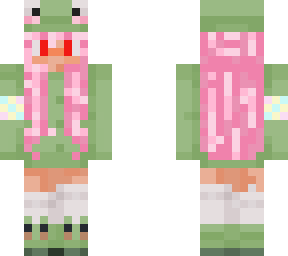 pink froggie | Minecraft Skin