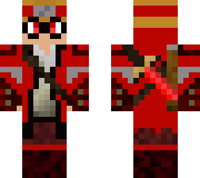 red swordsman | Minecraft Skin