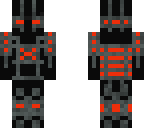 Red Void Knight | Minecraft Skin