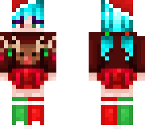 Reindeer ugly Sweater | Minecraft Skin