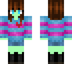 Sick Frisk | Minecraft Skin