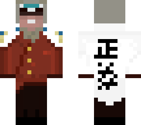 one piece akainu | Minecraft Skins