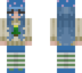 Winter Blueberry Muffin | Minecraft Skin