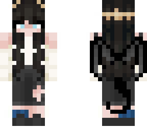 Black Dragoness | Minecraft Skin