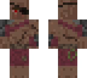 Dark Villager Bandit Boss II | Minecraft Skin