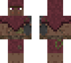 Dark Villager Bandit VII | Minecraft Skin