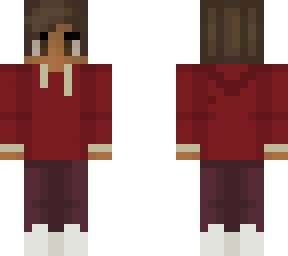 hood skin with hood down | Minecraft Skin