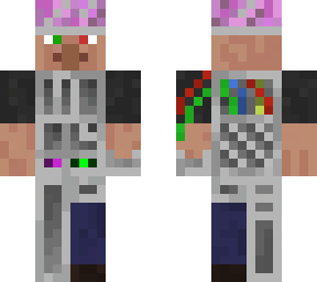 Mecha Villager Evil Boss I | Minecraft Skin