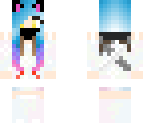 ninja cat pale | Minecraft Skin