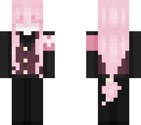 pink vampire | Minecraft Skin