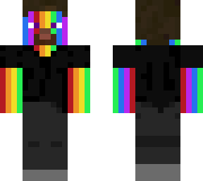 rainbow steve (fixed) | Minecraft Skin