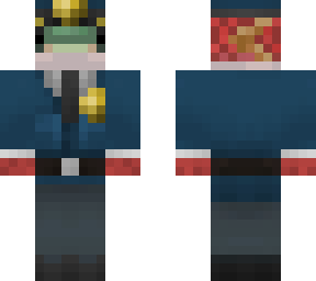 Salmon Cop | Minecraft Skin