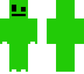 stickbot green | Minecraft Skin
