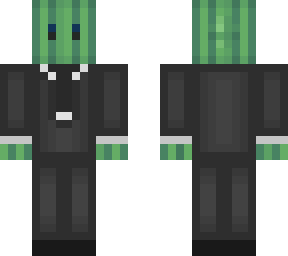 Water Melon Abby V2 In a Suit | Minecraft Skin
