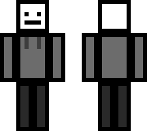 basic outlined person | Minecraft Skin