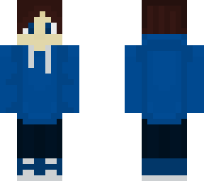 Blue Hoodie | Minecraft Skin