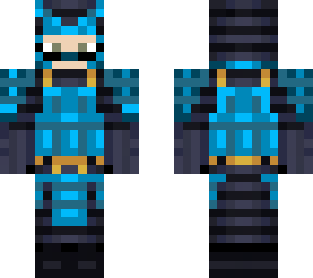 blue samurai | Minecraft Skin
