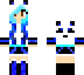 chica azul | Minecraft Skins