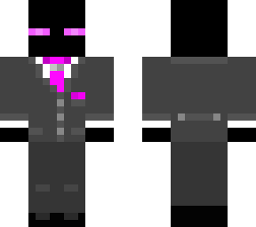 Enderman in a suit | Minecraft Skin