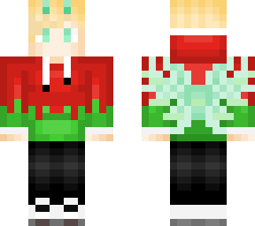 Fae boy red version | Minecraft Skin