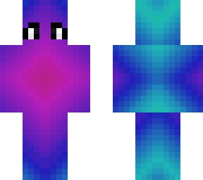 Fixed Pink, Purple and Blue Gradient Skin | Minecraft Skin