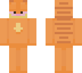 high garfield | Minecraft Skins