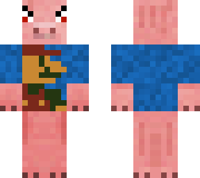 mario bros pig | Minecraft Skin