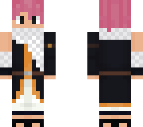 Natsu Dragneel / Fairy Tail (Credit Me If Share) | Minecraft Skin